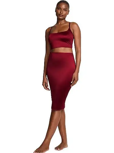 Victoria's Secret Sosleek™ Bralette & Tube Skirt Set - Red