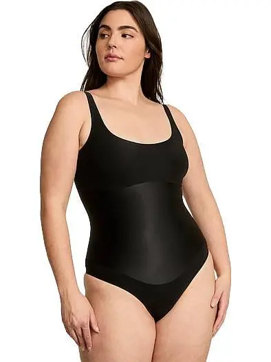 Victoria's Secret Shapewear Victoria Smoothingshimmer™ Bodysuit - Black