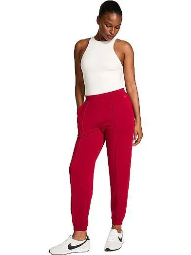 Victoria's Secret Vsx Featherweight Knit Jogger Pant - Red