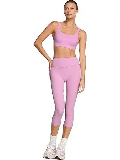 Victoria's Secret Vsx Elevate™ Capri Legging - Purple