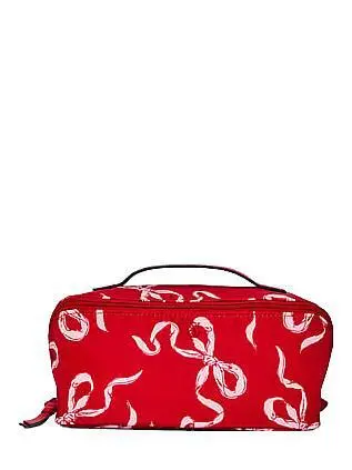 Victoria's Secret 3-piece Expandable Travel Makeup Bag - Print