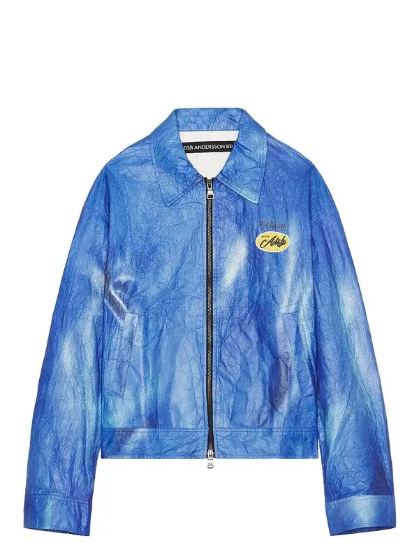 Andersson Bell Wilson Printed Tyvek Jacket - Blue