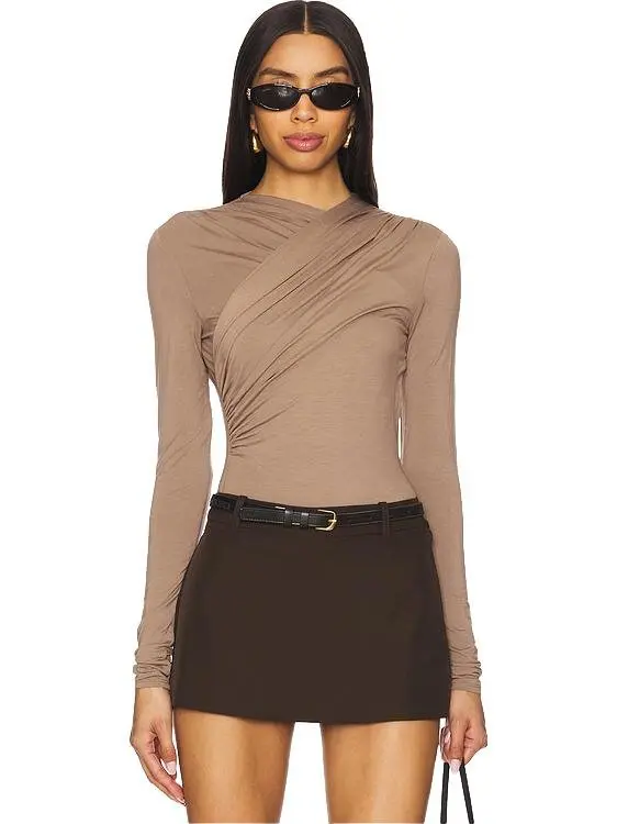 House Of Harlow 1960 X Revolve Mavis Top - Brown