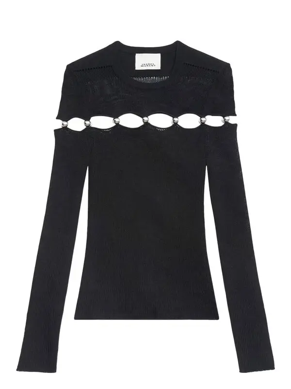 Isabel Marant Elsie Top - Black