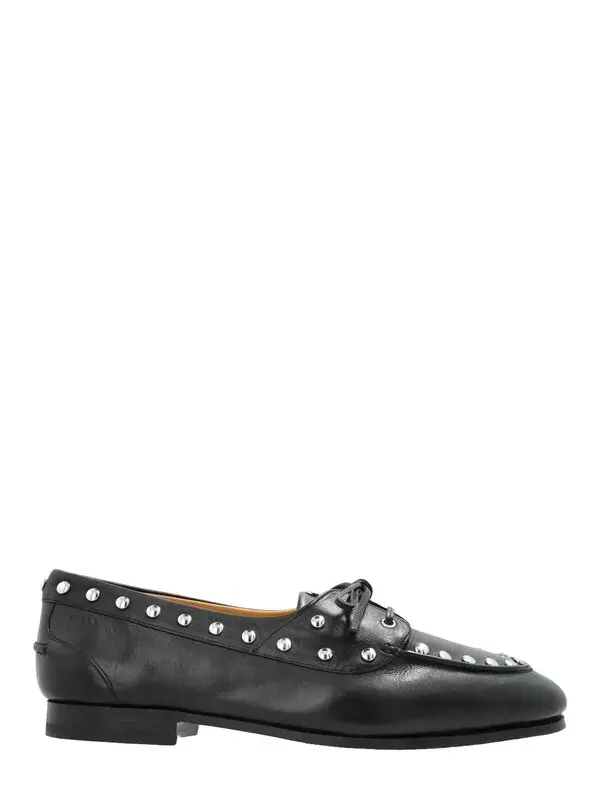 Bally Leather Loafers - Black