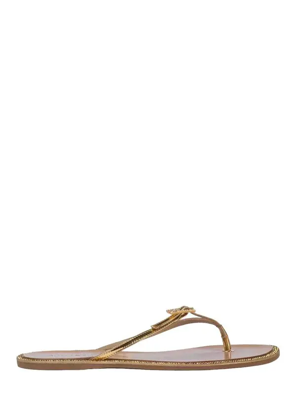LE SILLA Sahara Flip Flops - Gold