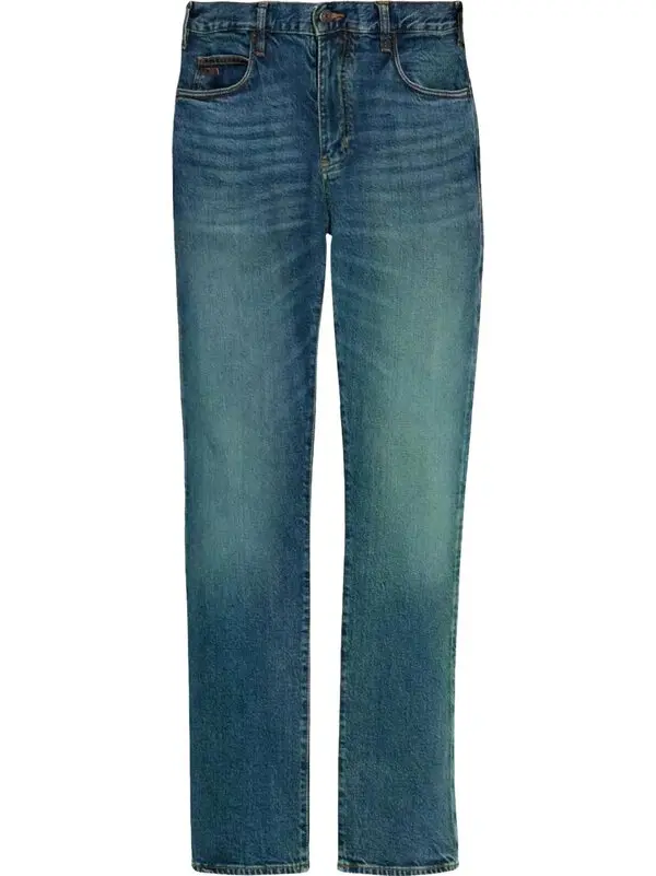 Emporio Armani Straight Leg Jeans - Blue