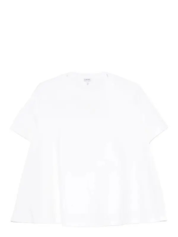 Loewe Anagram-embroidered T-shirt - White