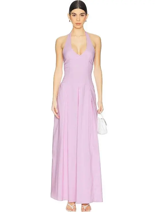 MORE TO COME Noemie Maxi Dress - Pink