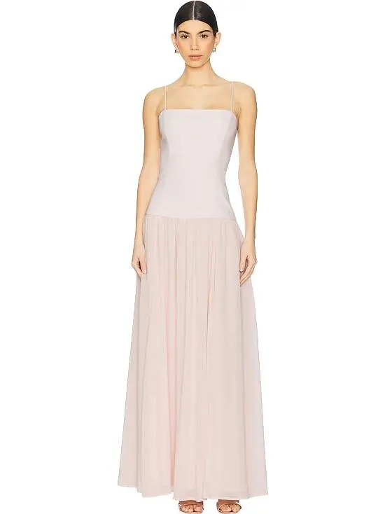LOVERS AND FRIENDS X Emma Rose Rebecca Gown - Soft Pink