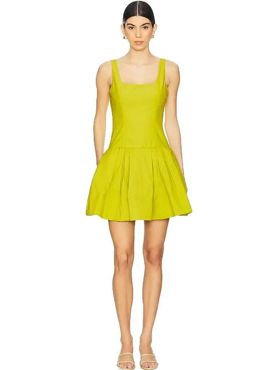 Simkhai Lucy Mini Dress - Yellow Plum
