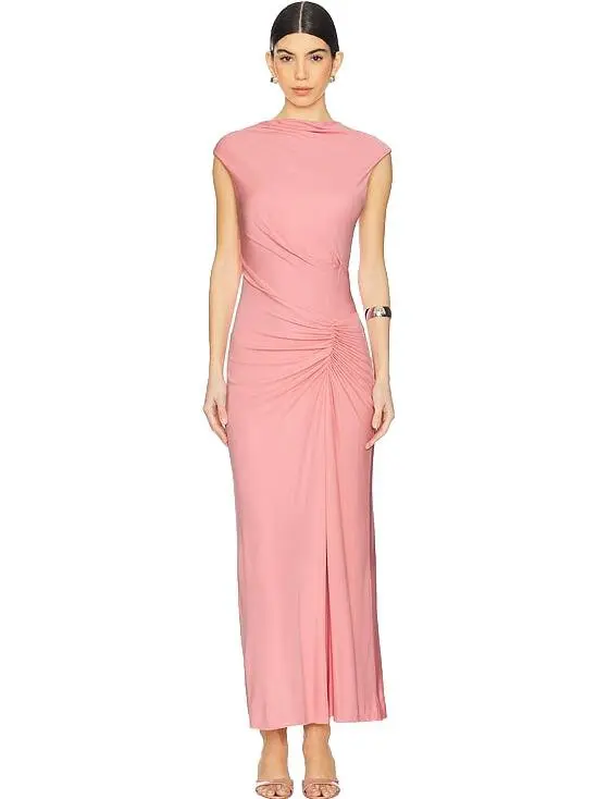 Simkhai Acacia Midi Dress - Dusty Rose