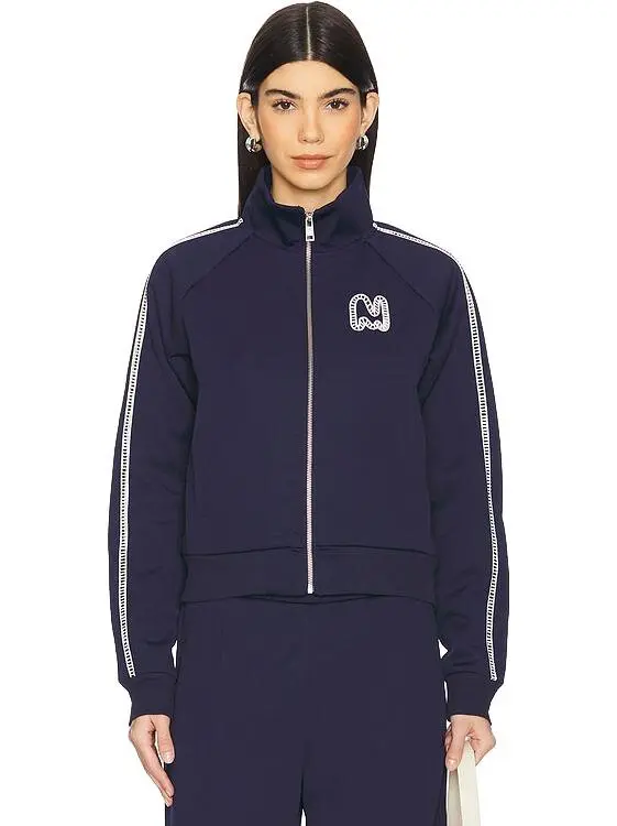 MSGM A'jour Sweatshirt - Dark Blue