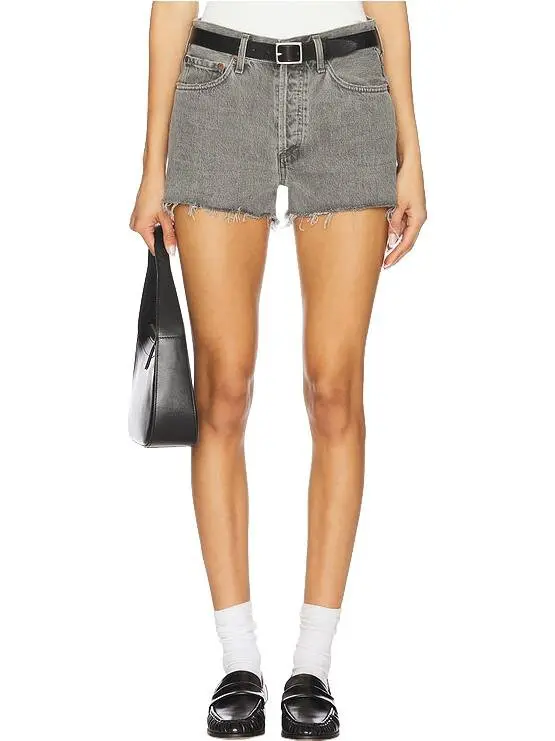 AGOLDE Parker Cut-off Denim Shorts - Union