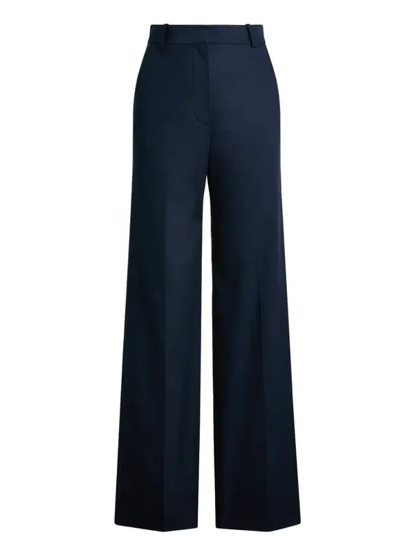 Scanlan Theodore Sateen Tailored Trouser - Navy