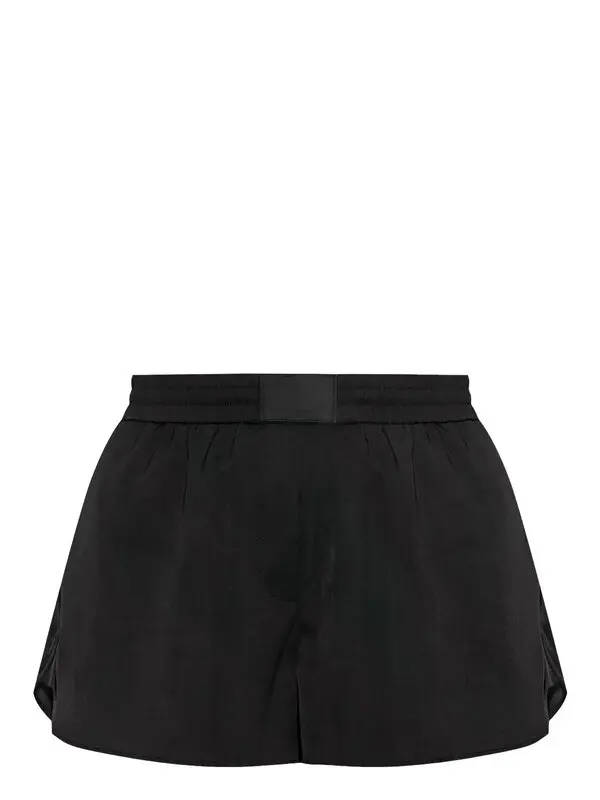 Helmut Lang Logo-patch Shorts - Black