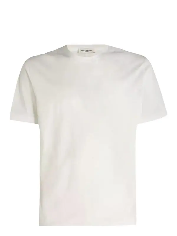 PAOLO PECORA Cotton T-shirt - White