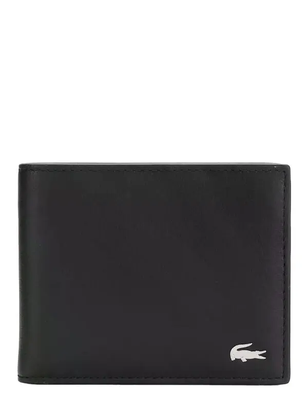 Lacoste Logo Billfold Wallet - Black