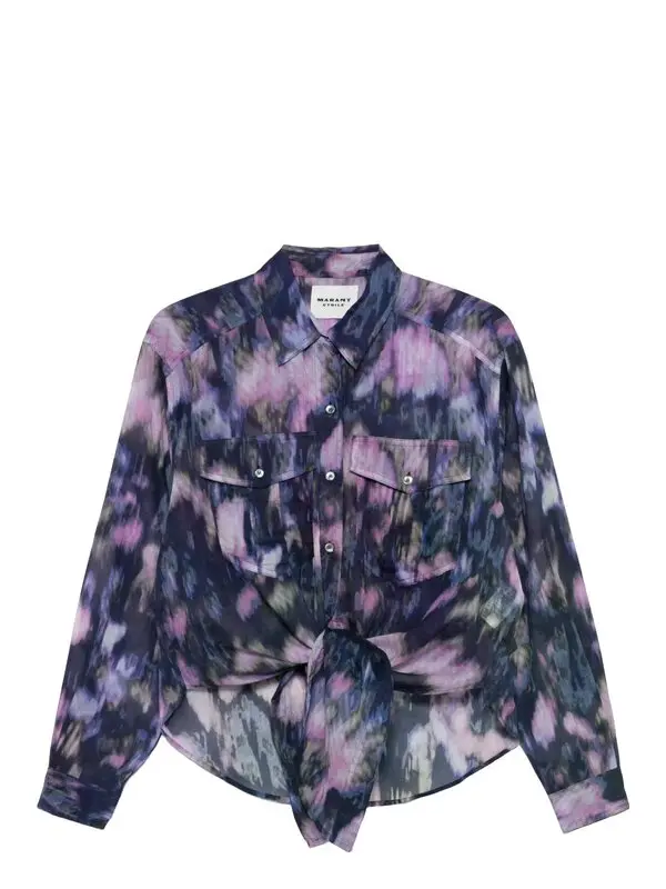 MARANT ETOILE Nath Shirt - Purple