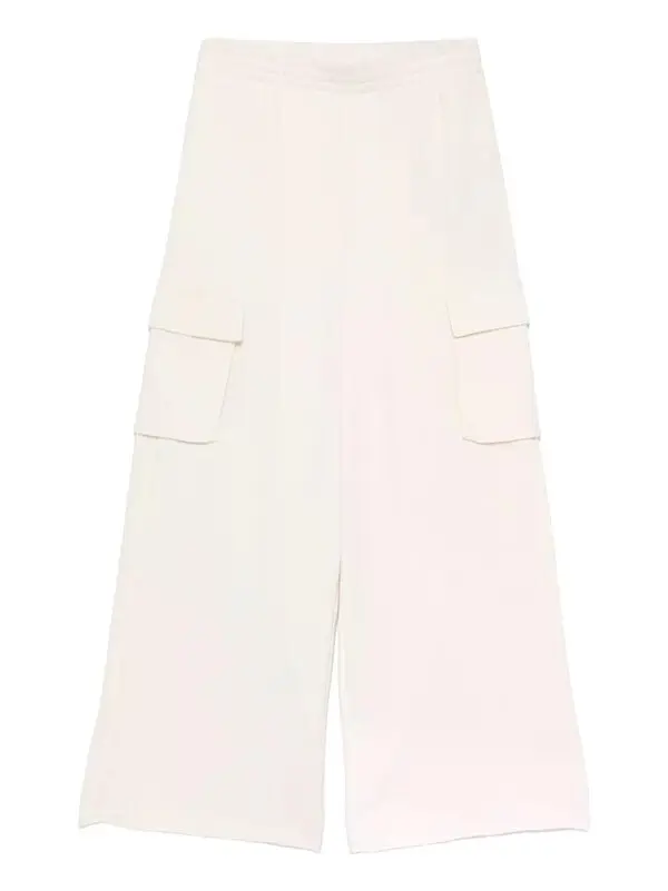 Dkny Wide-leg Cargo Trousers - Neutrals