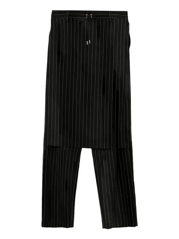 JEAN PAUL GAULTIER Lace-up Skirt Pant - Black