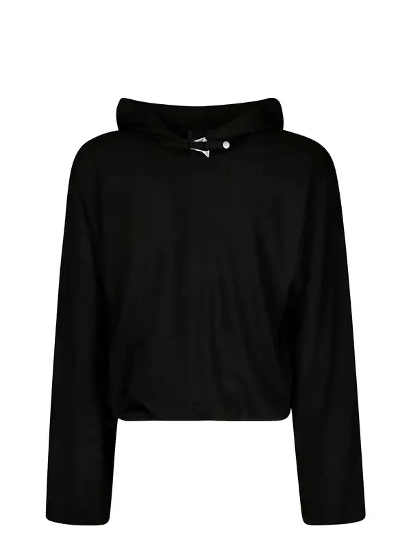 HELIOT EMIL Cotton Hoodie - Black