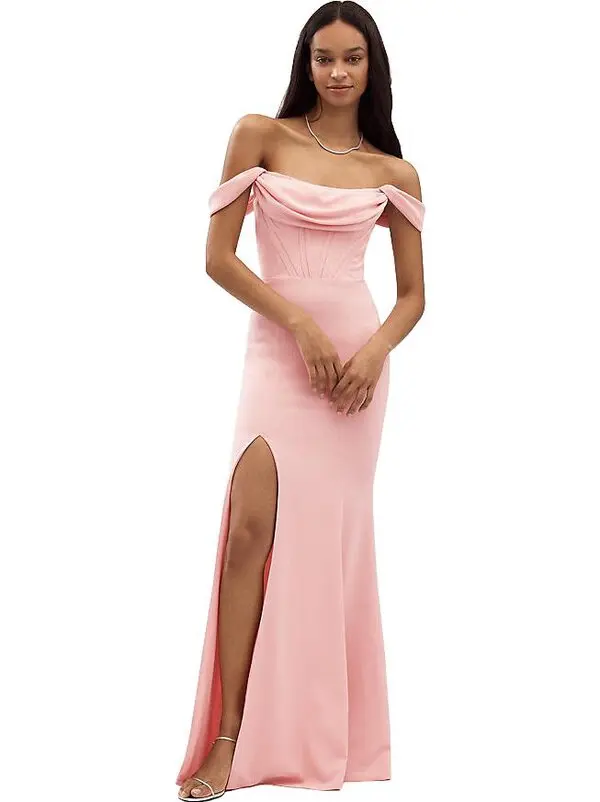 Dress The Population Melania Gown - Pink