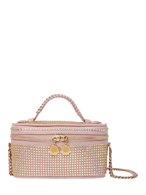 Stella McCartney Crystal-embellished Crossbody Bag - Pink