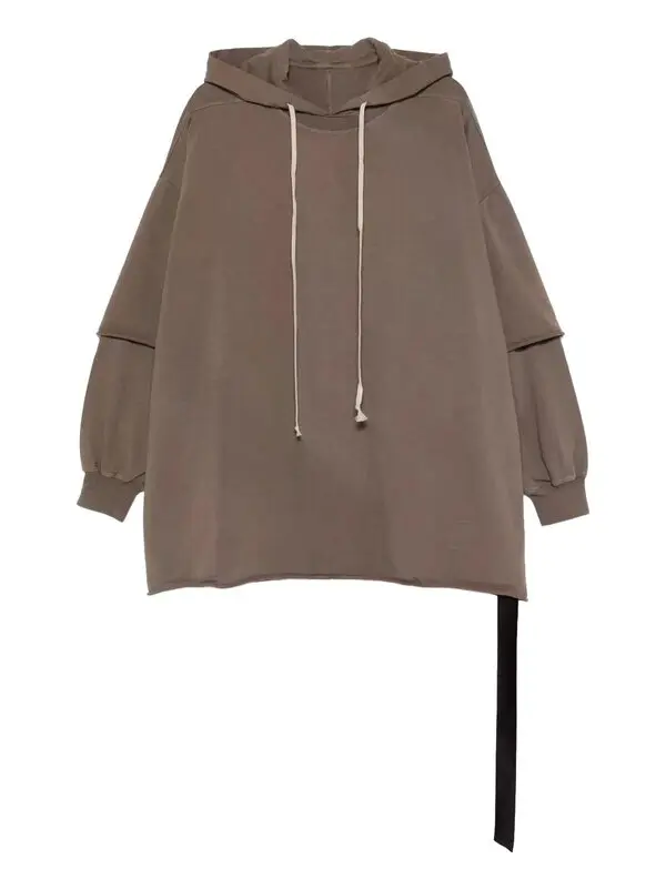 Rick Owens Tommy Hoodie - Brown