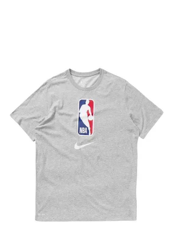 Nike Nba Logo Drifit T-shirt - Grey/white