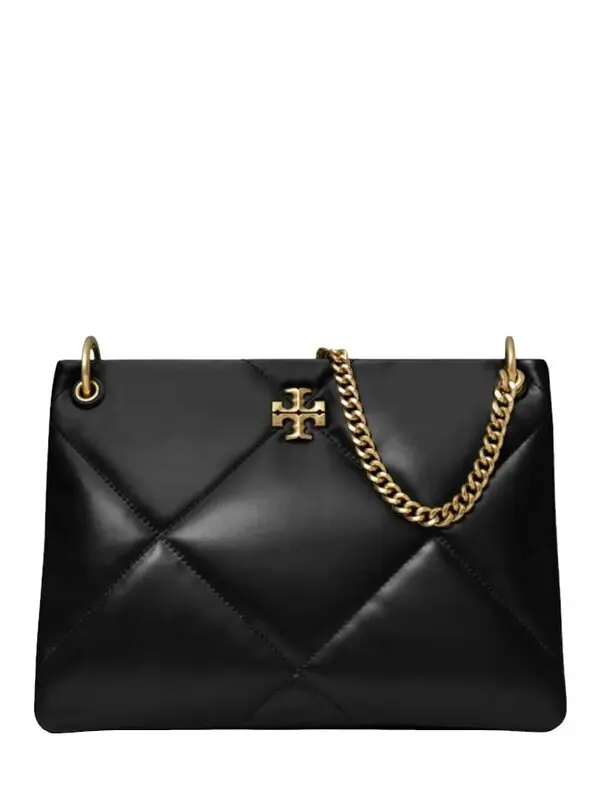 Tory Burch Kira Diamond Quilt Small Shoulder Bag - Black