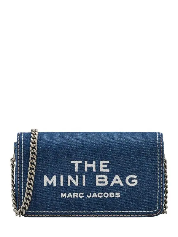Marc Jacobs Mini Denim Slg Bag - Dark Wash