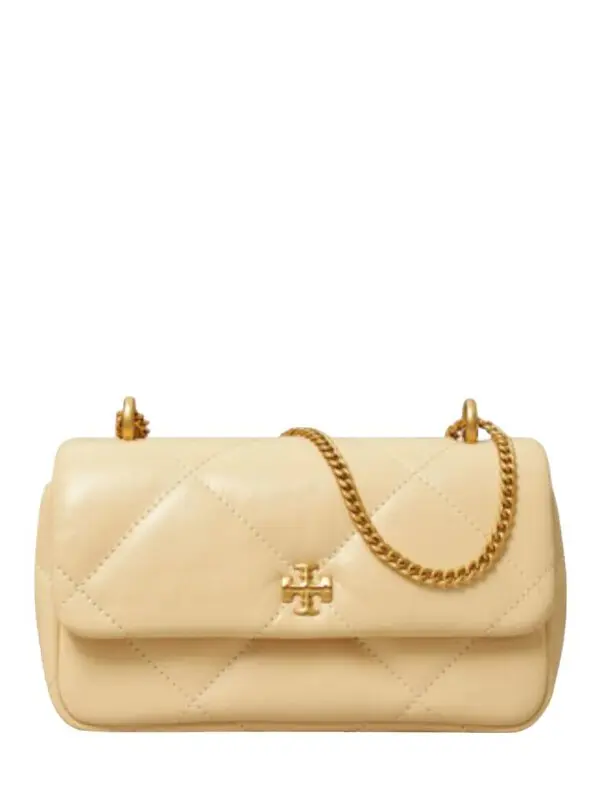 Tory Burch Mini Soft Serve Flap Bag - Vanilla