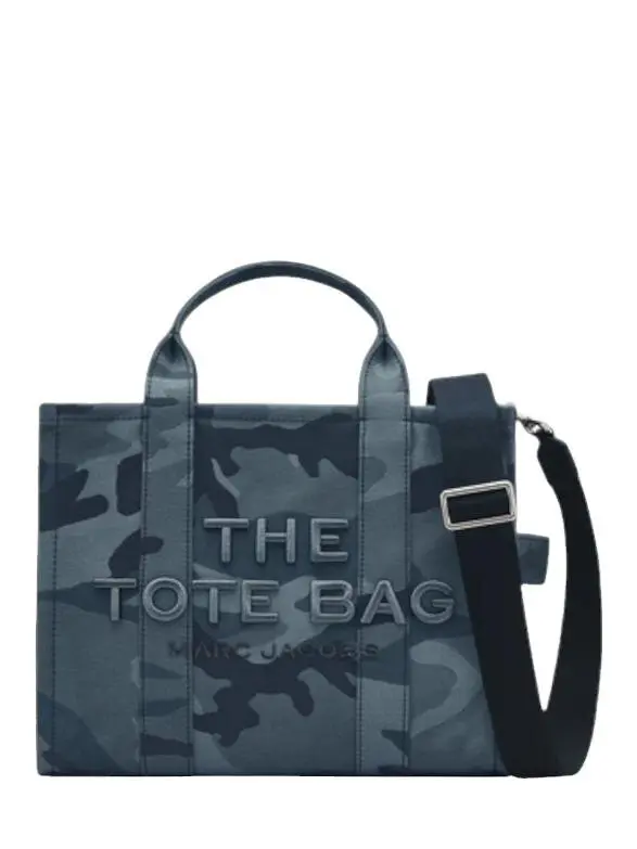Marc Jacobs Medium Camo Jacquard Tote - Blue