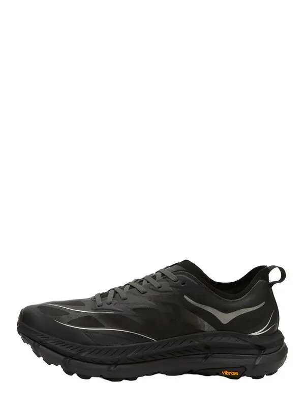Hoka One One U Mafate Speed 4 Lite Sneaker - Black/outer Orbit