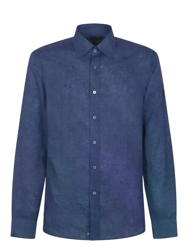 Canali Cotton Shirt - Blue