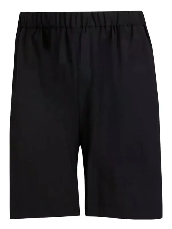 Brian Dales Elasticated-waistband Shorts - Black