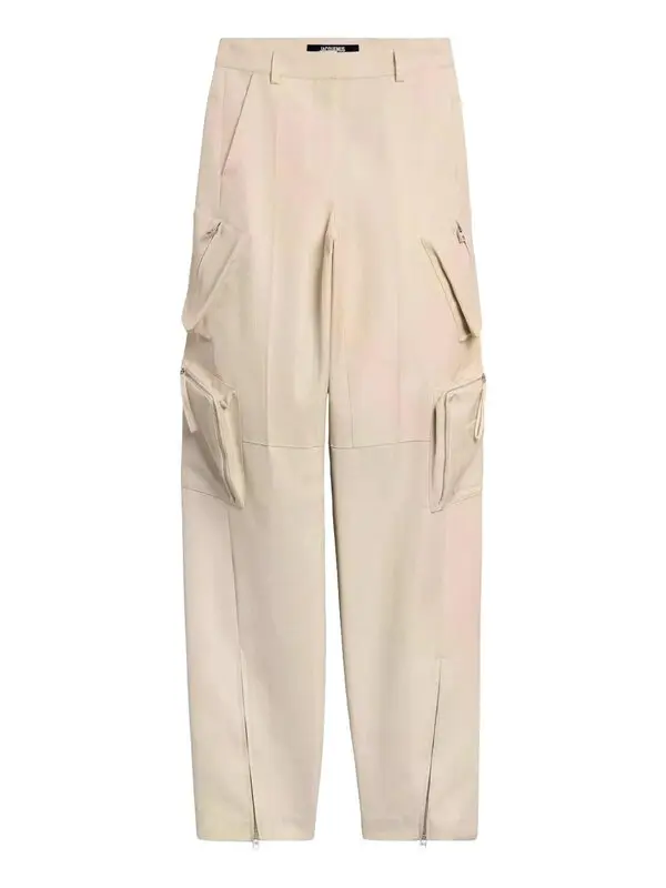Jacquemus Tapered Trousers - Neutrals
