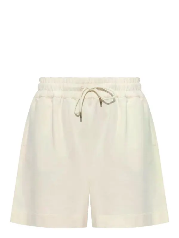 Moncler Cotton Shorts - Neutrals