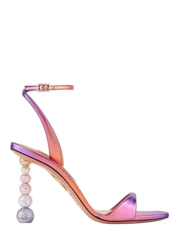 AQUAZZURA 95mm Yes Baby Sandals - Pink
