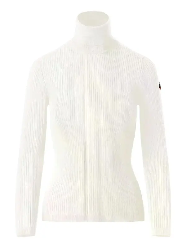 Fusalp High-neck Sweater - White