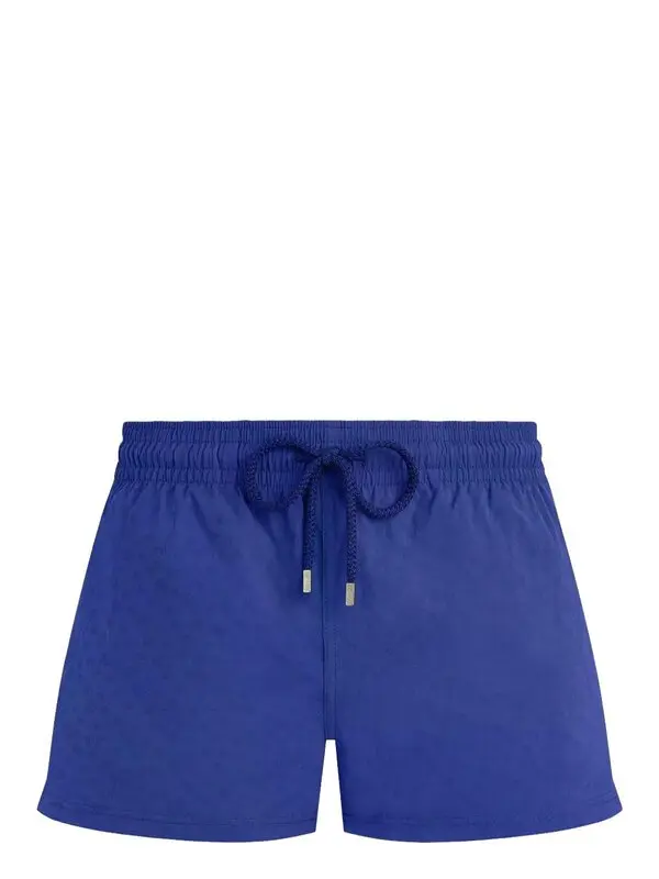 Vilebrequin Jacquard Turtles Swimshorts - Blue