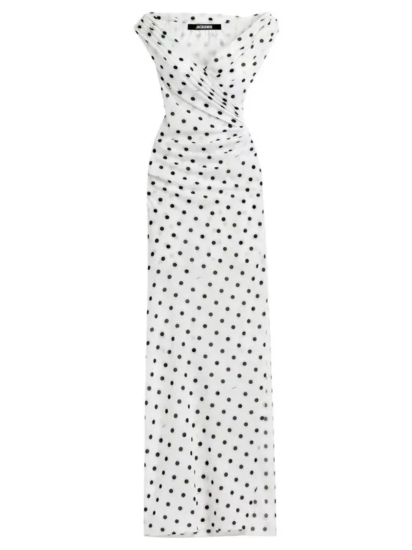 Jacquemus The Rita Long Dress - White