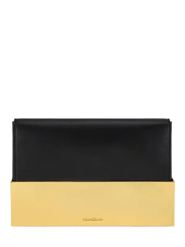 AQUAZZURA Muse Clutch - Black