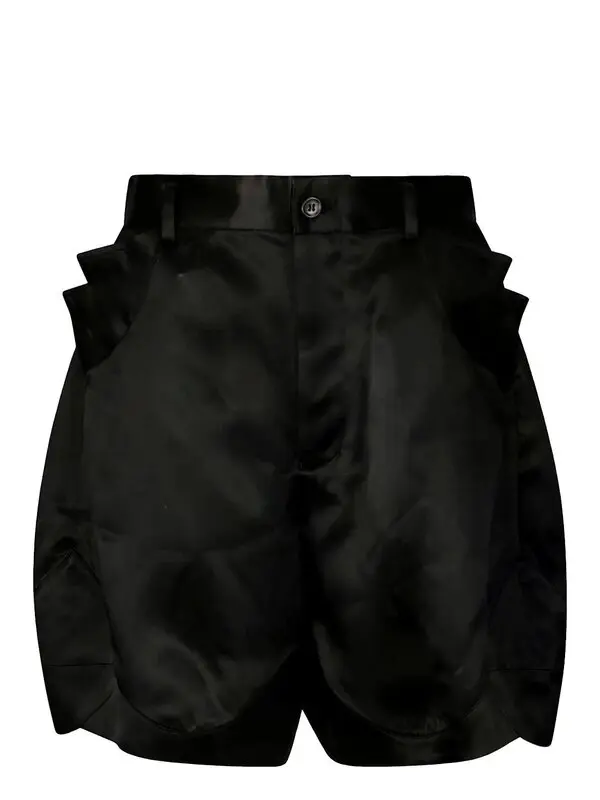 Noir Kei Ninomiya Pocket-flap Shorts - Black
