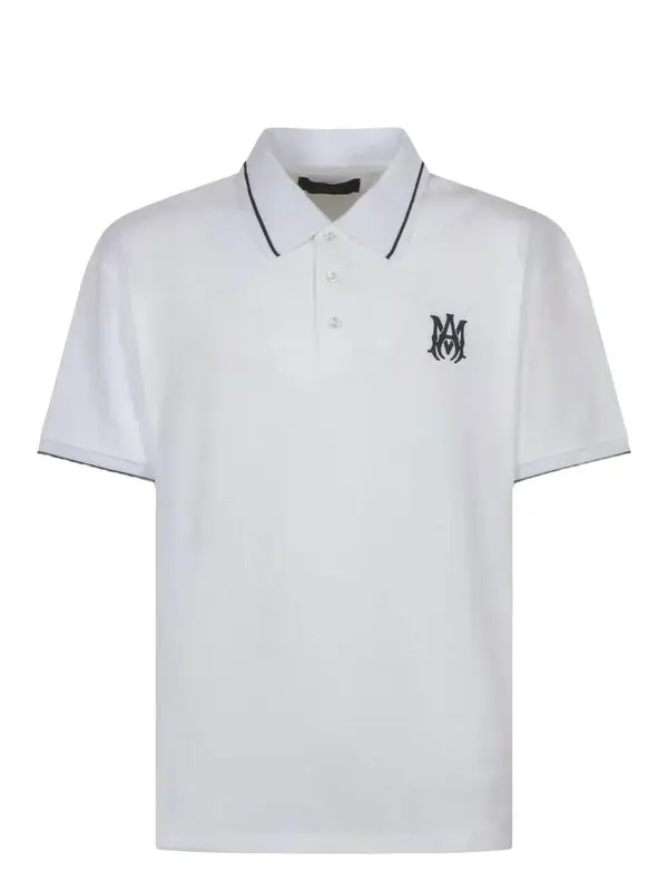 Amiri Core Logo Polo Shirt - White