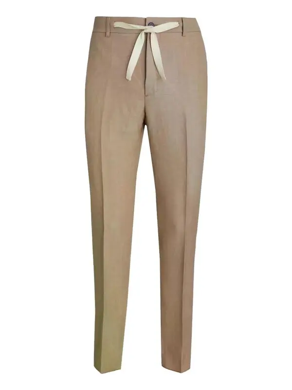 Brian Dales Tapered Trousers - Neutrals