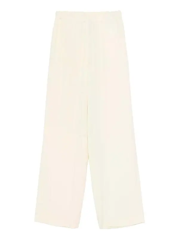 Fabiana Filippi Crepe Trousers - Neutrals