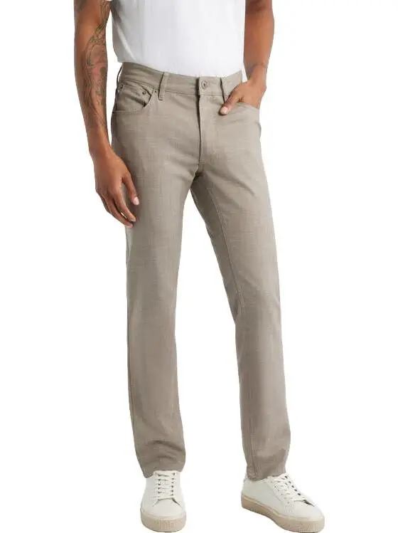 BRAX Chuck Stretch Chambray 5-pocket Pants - Nougat