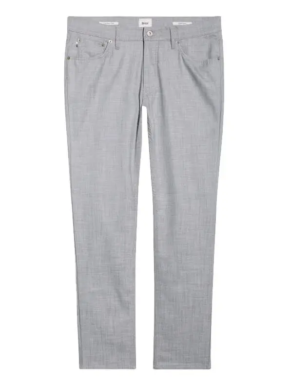 BRAX Chuck Stretch Chambray 5-pocket Pants - Platino